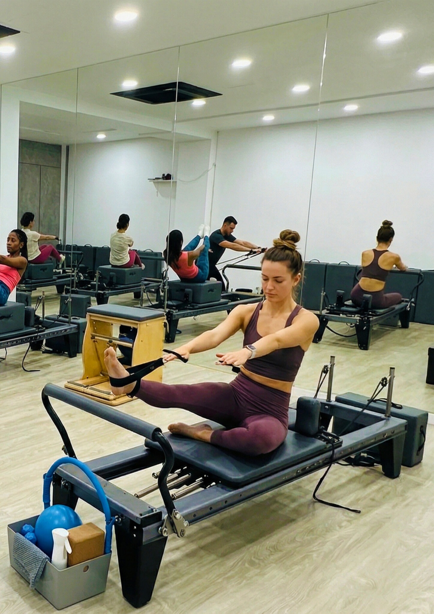 Reformer Pilates Class for Strength – Sky Yoga International